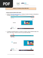 Tutorial Ingreso Al Campus Virtual, UCC Presencial | PDF