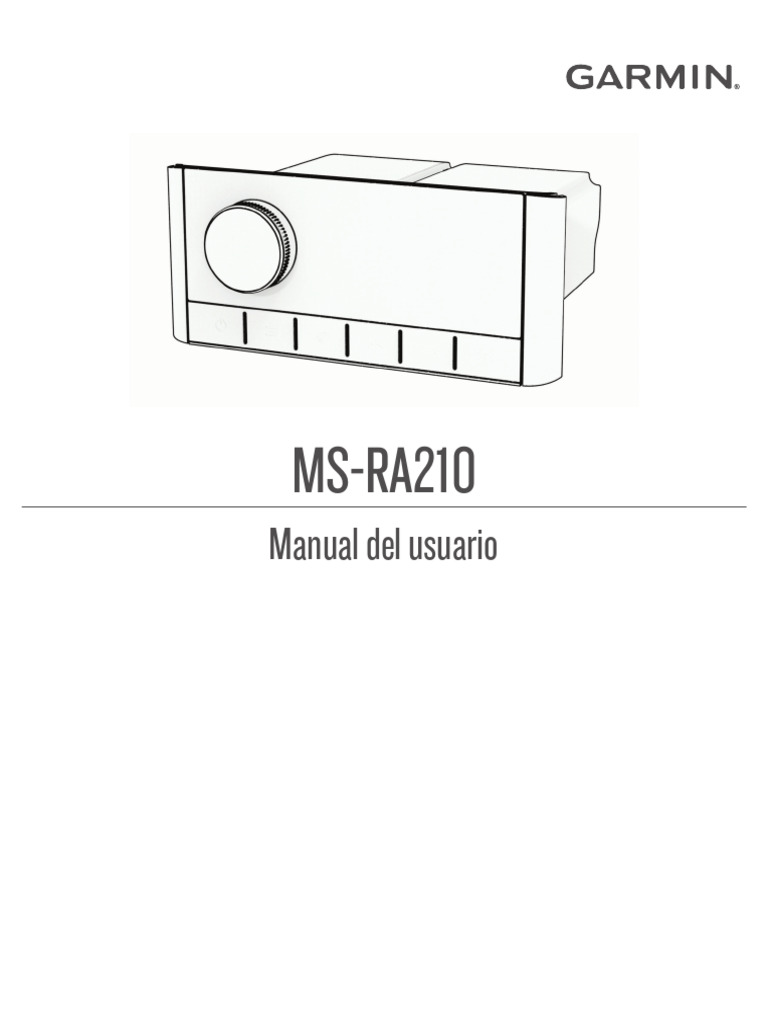 Fusion RA210 OM ES-XM | PDF | USB | Bluetooth