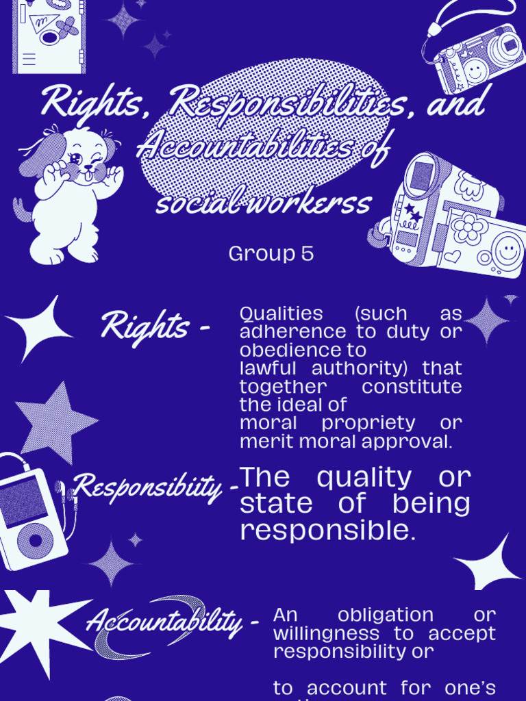 Rights, Responsibility, and Accountability of Social Workers | PDF ...