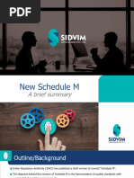 Detailed Comparison-New-Schedule-M-vs-Existing | PDF | Tablet (Pharmacy)