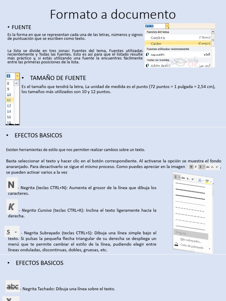 Formato A: Guía de Estilos de Texto | PDF