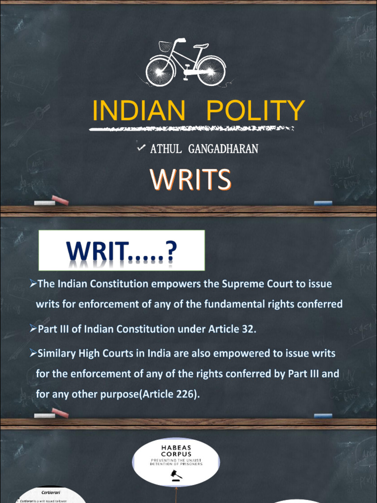 Indian Polity: Athul Gangadharan | PDF