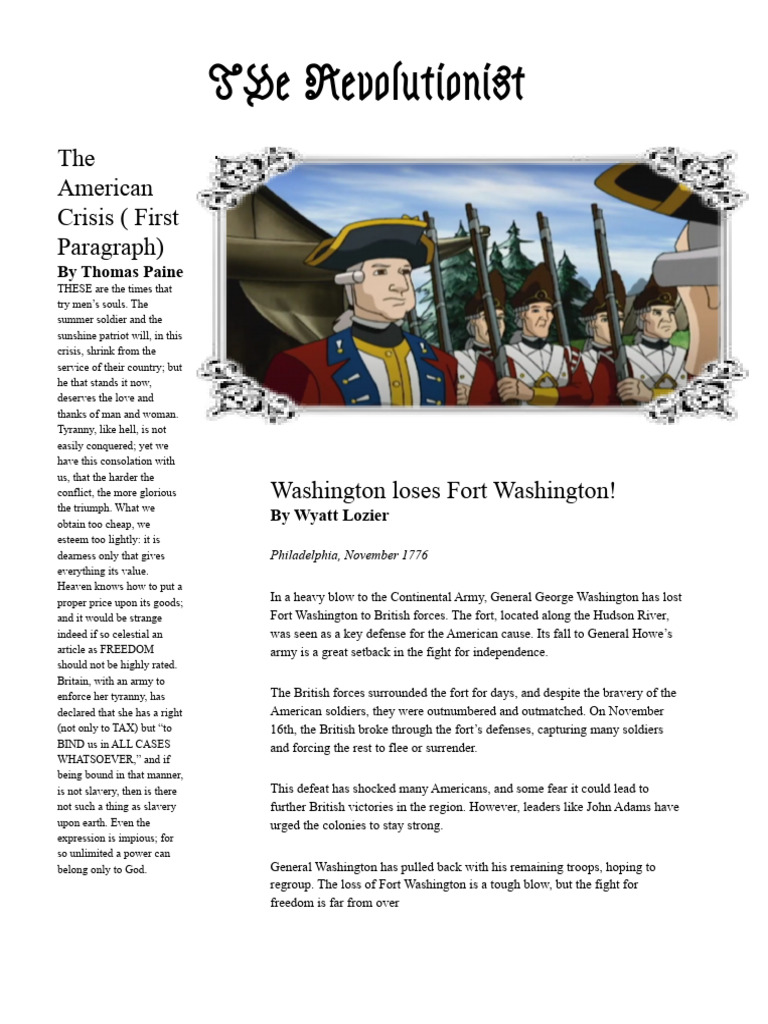 The Revolutionary | PDF
