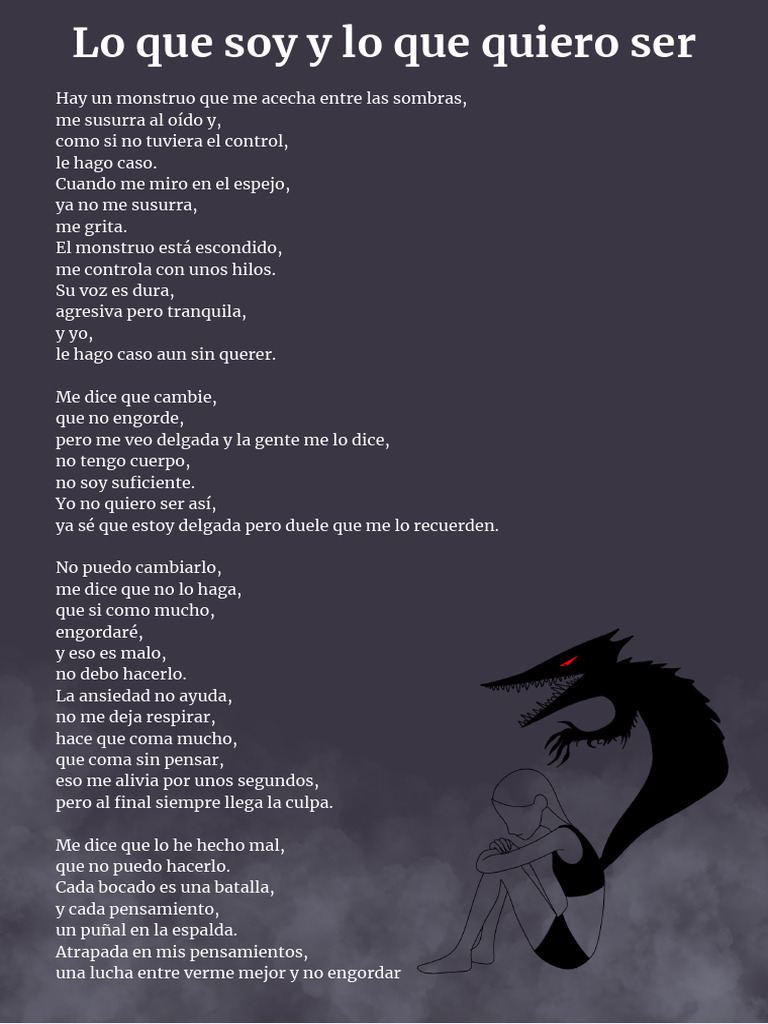 Lo Que Soy y Lo Que Quiero Ser | PDF