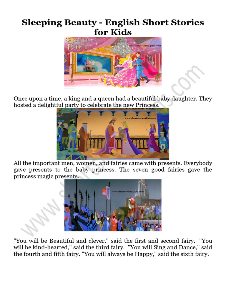 Sleeping Beauty: A Short Fairy Tale | PDF