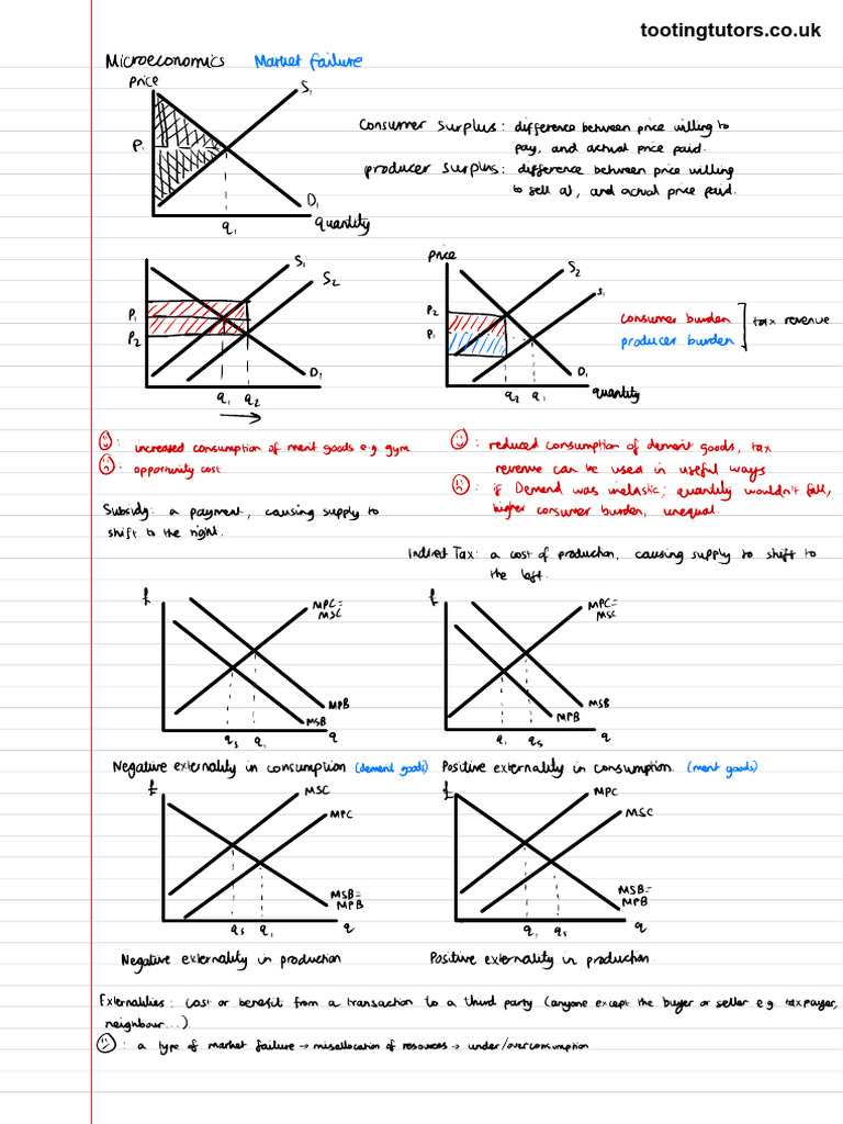 Market Failure Diagrams Poster (2) | PDF
