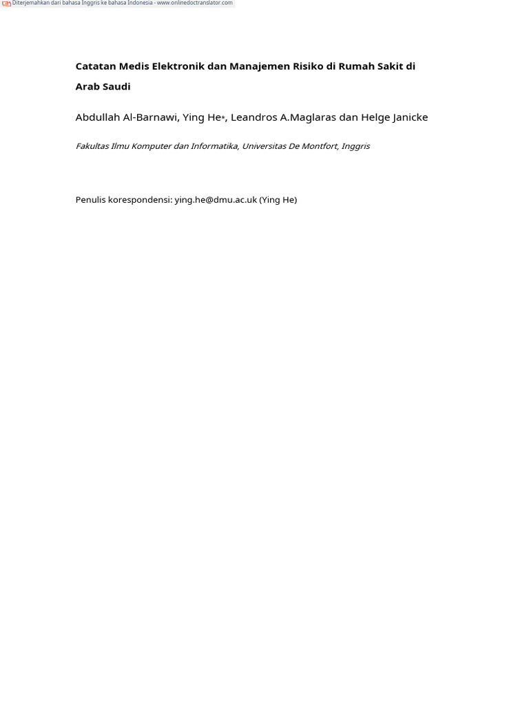 Microsoft Word - IHSC2017 - Finalised - Docx - IHSC2017 - Finalised - En.id | PDF