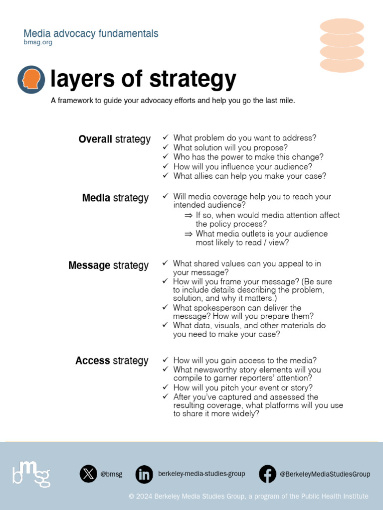 layers_of_strategy_bmsg | PDF | Human Communication | Communication
