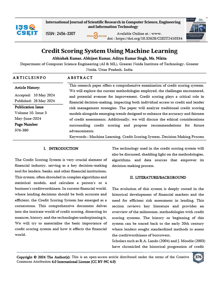 Credit_Scoring_System_Using_Machine_Learning | PDF | Receiver Operating ...