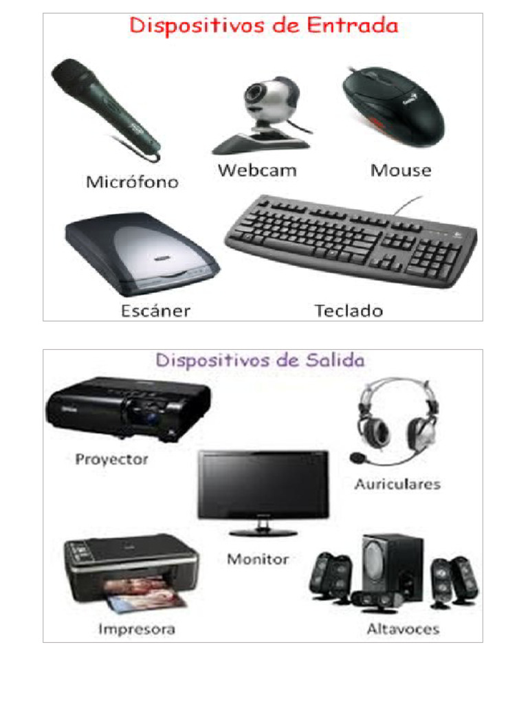 Dispositivos de Almacenamiento Entrada y Salida | PDF