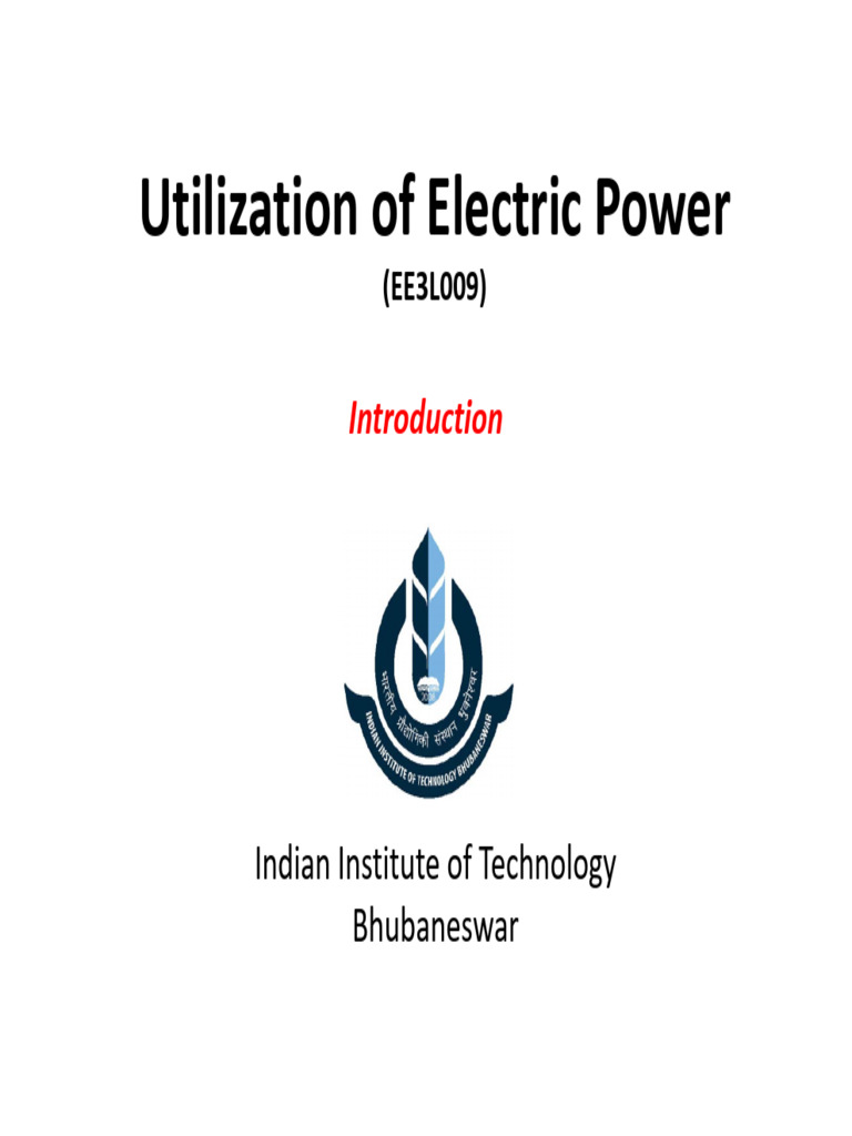Overview of Electrical Power Systems | PDF | Power Station | Depreciation