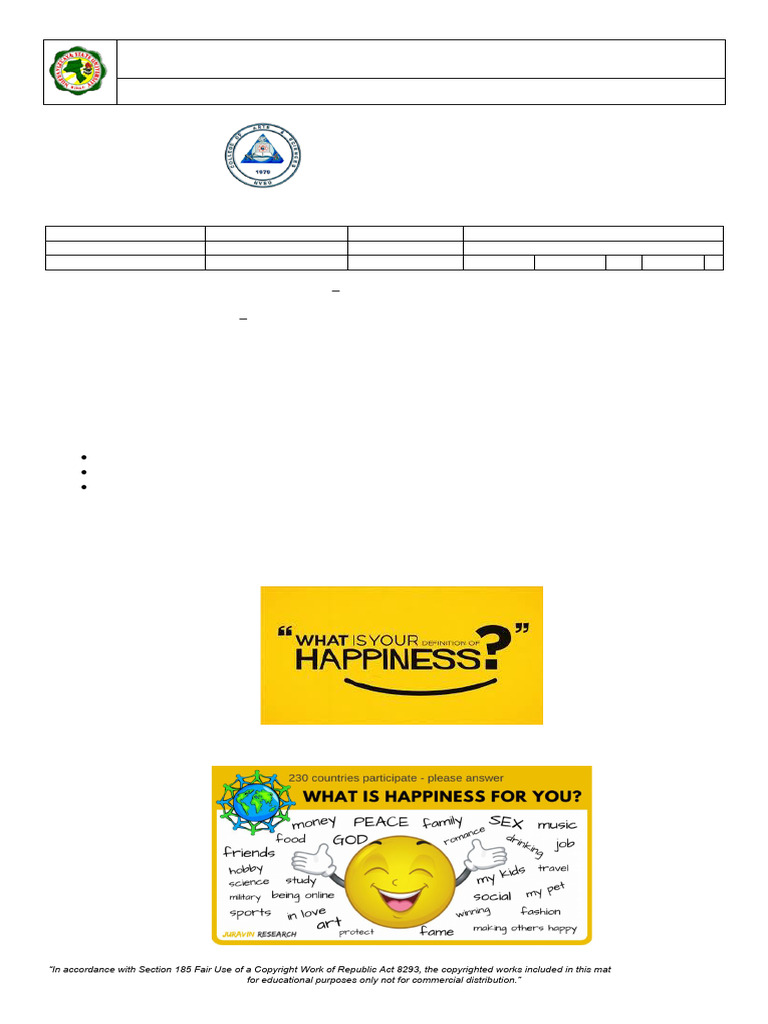STS - Module 5 - ST and Human Flourishing | PDF | Happiness | Science