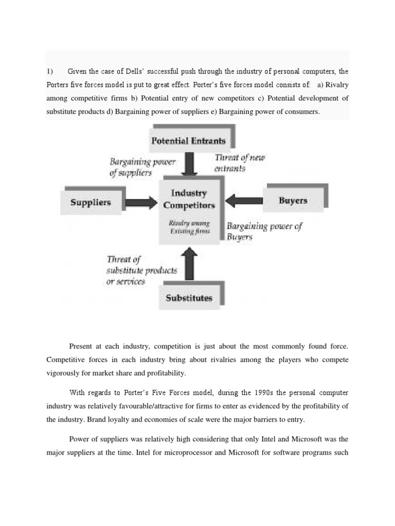 Dell Case Analysis | PDF | Dell | Strategic Management