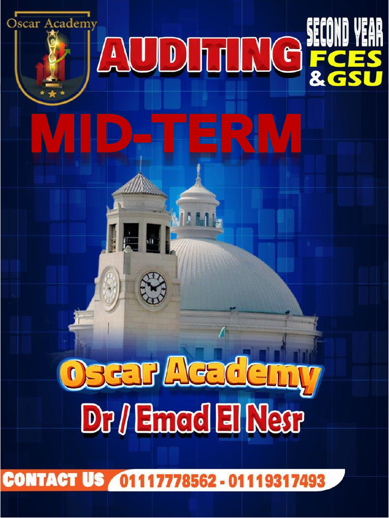 Mid-Term Revision Auditing | PDF | Audit | Certified Public Accountant
