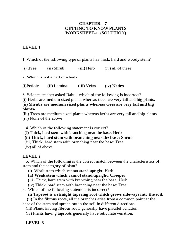 Worksheet 1 Solution (2) | PDF