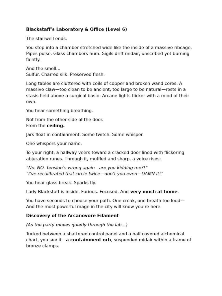 Blackstaff Lab and Office | PDF