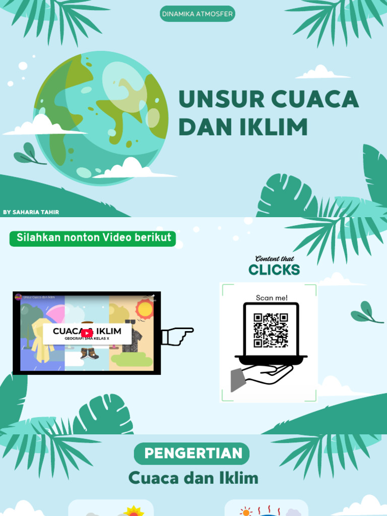 Unsur Cuaca Dan Iklim | PDF