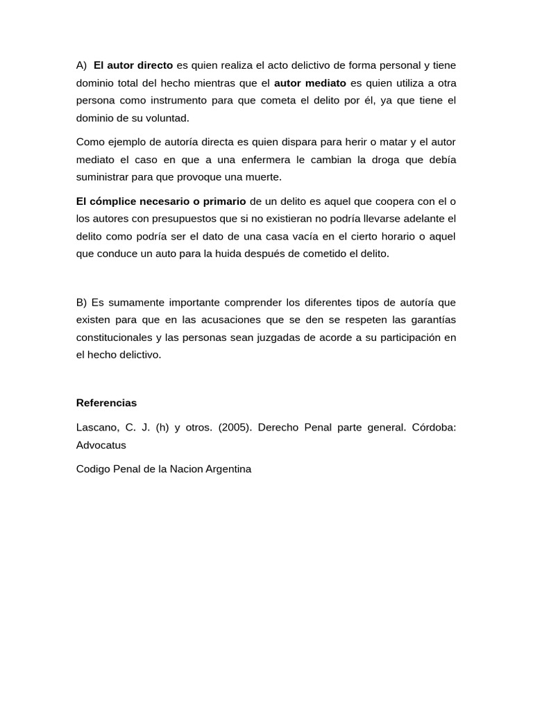 Penal TP3 Foro | PDF