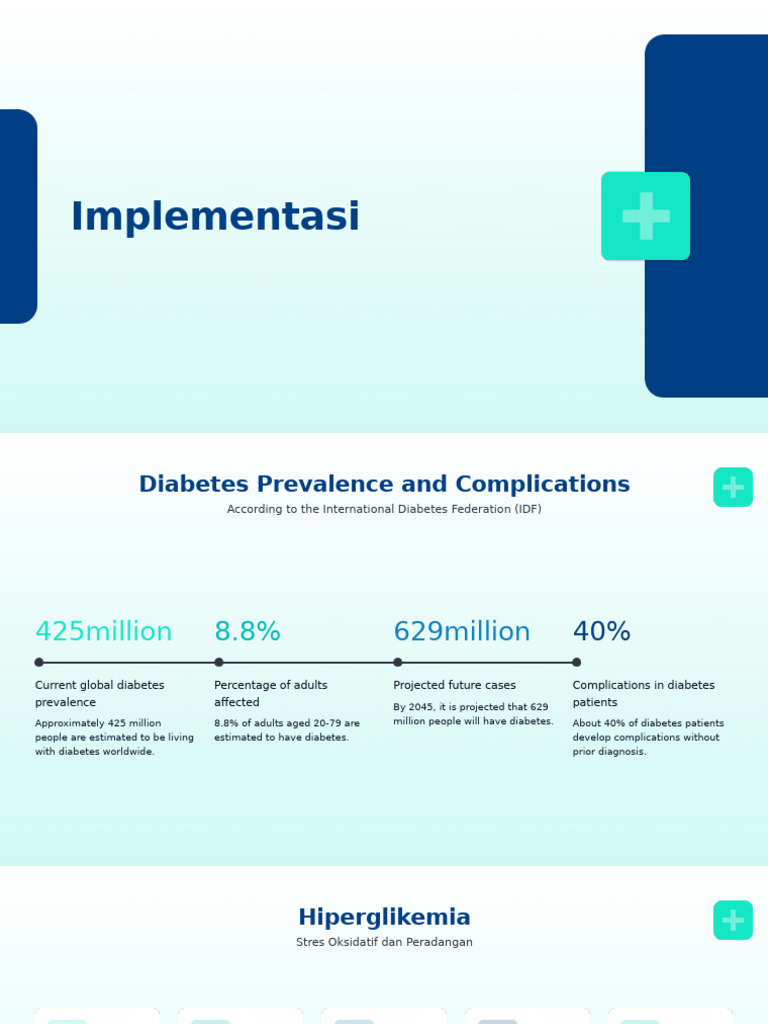 Diabetes: Stres Oksidatif dan Komplikasi | PDF