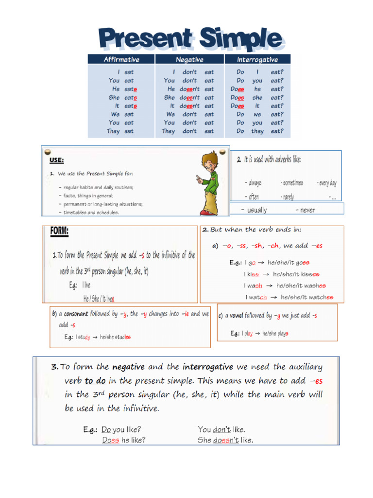 Present Simple | PDF