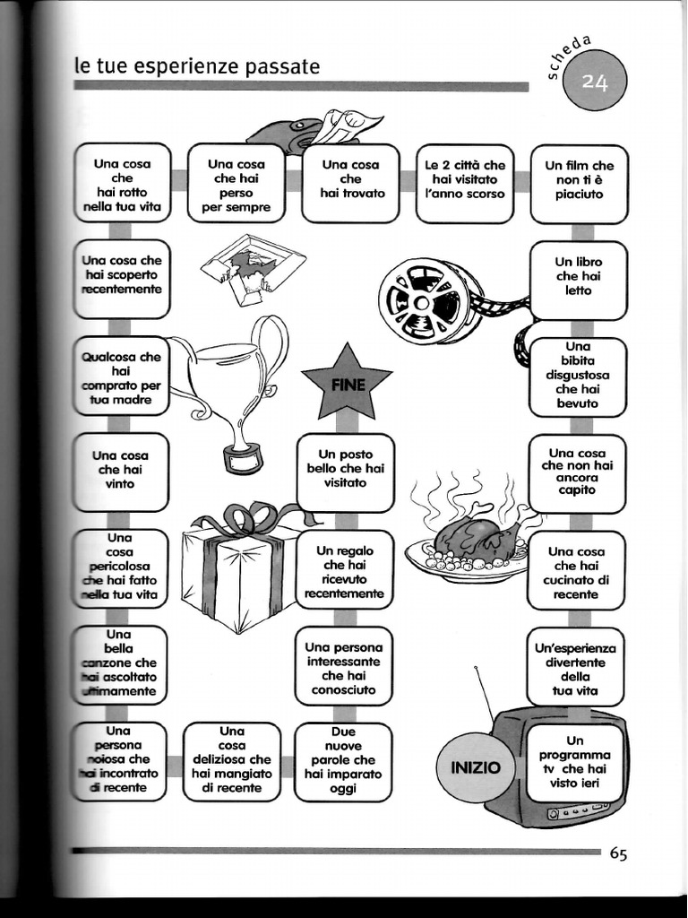 Gioco passato prossimo | PDF