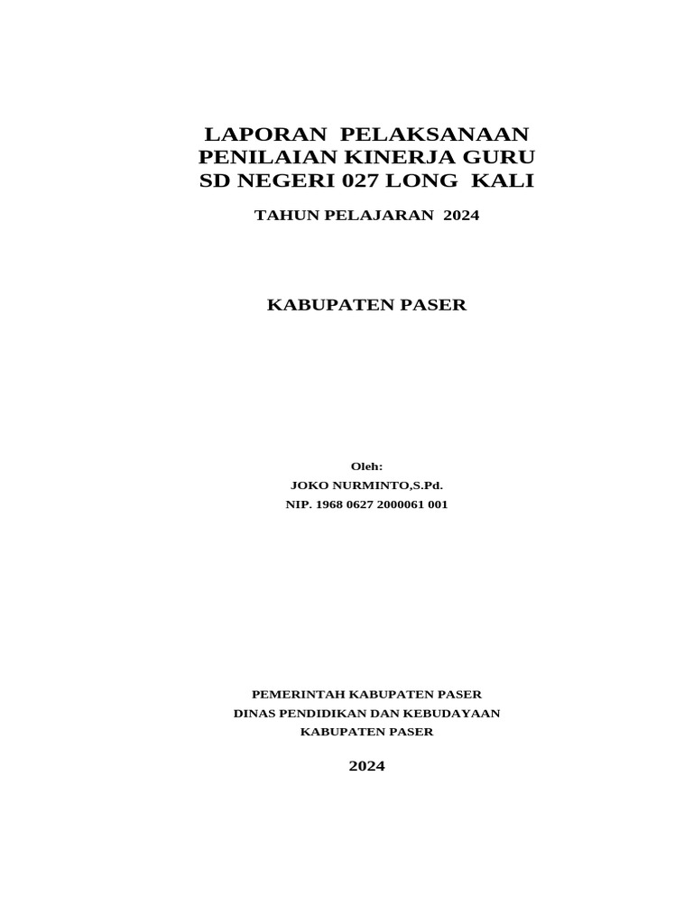 3 Laporan-Pkg | PDF