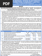 CESC Tariff Rates 2024-25 Overview | PDF | Tariff | Economies