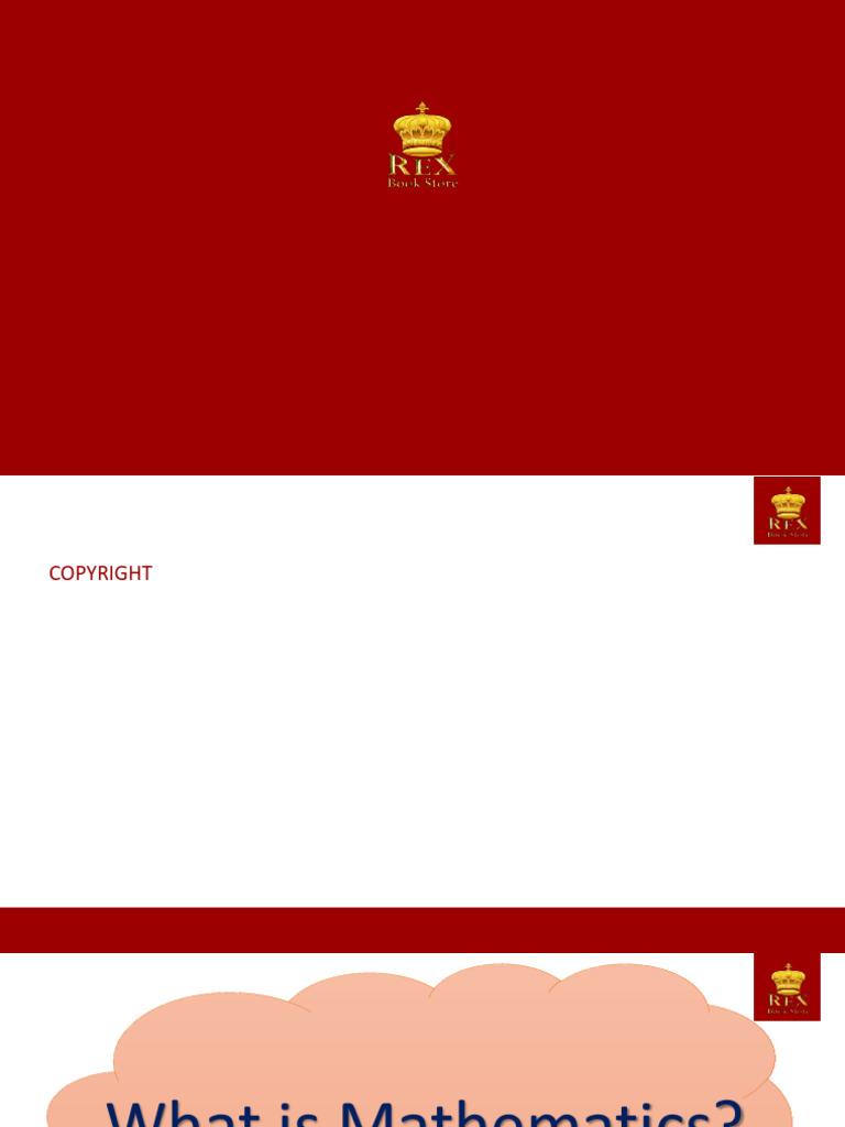 Chapter 1 The Nature of Mathematics Lesson 1 Nature of Mathematics | PDF | Mathematics