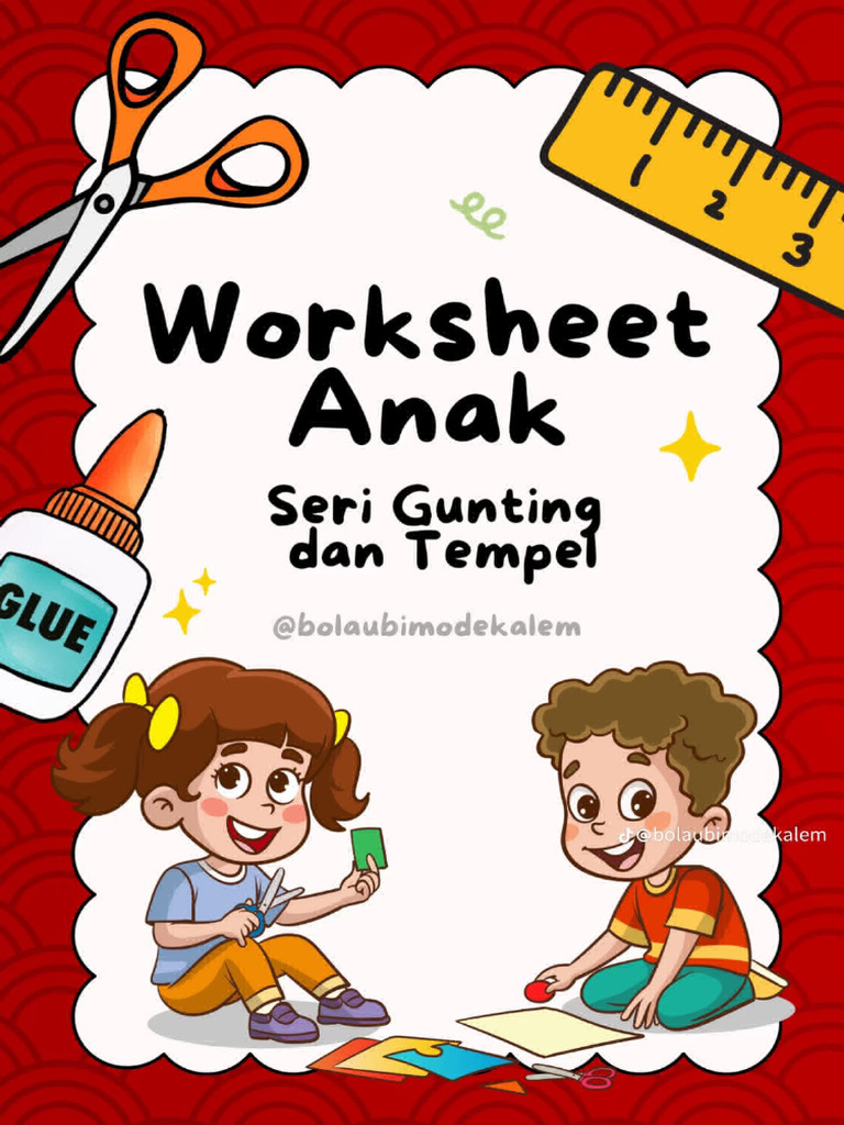 01 Worksheet anak Gunting Tempel | PDF