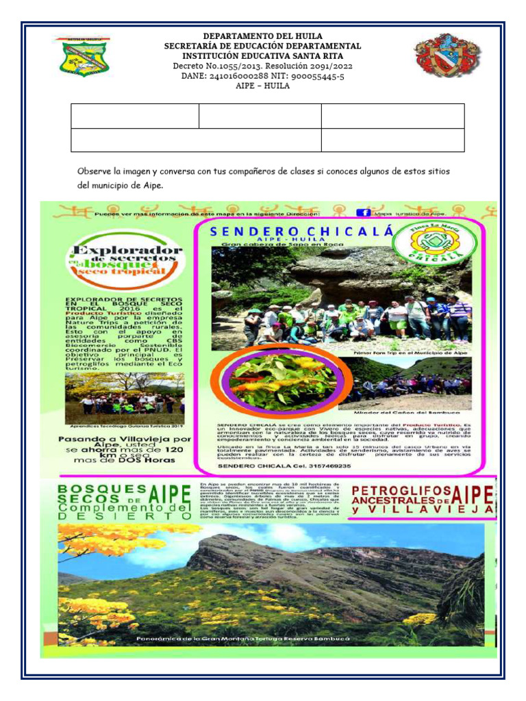 Guía #4 Mi Municipio | PDF