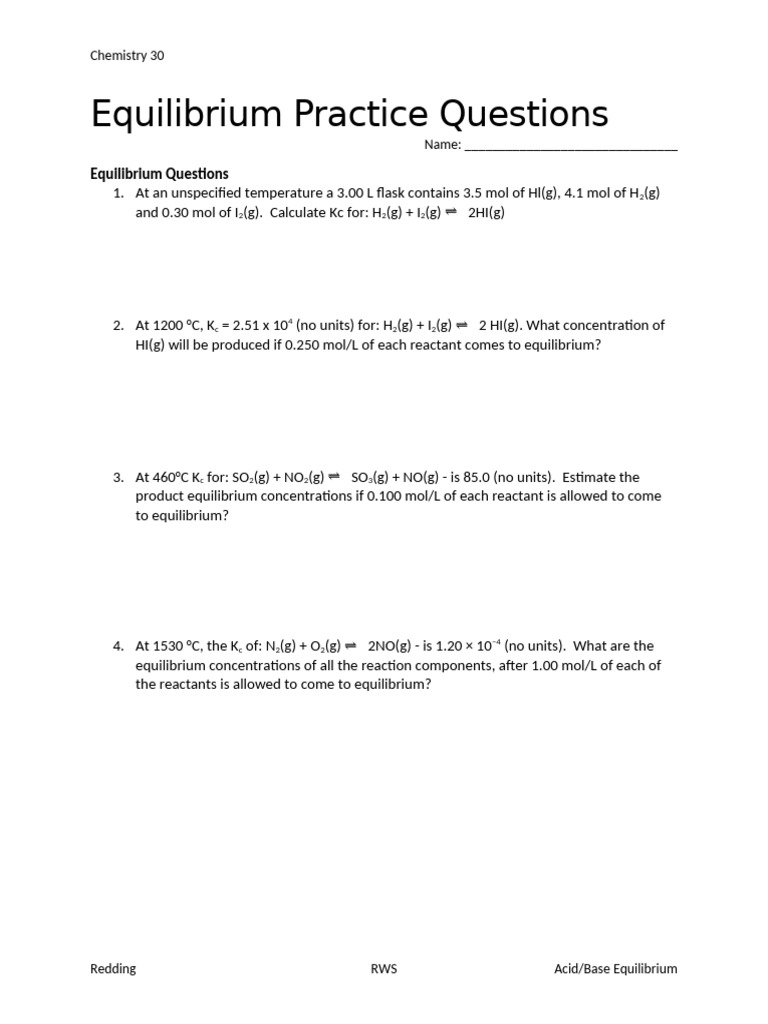 15.1_equilibrium_practice_worksheet | PDF