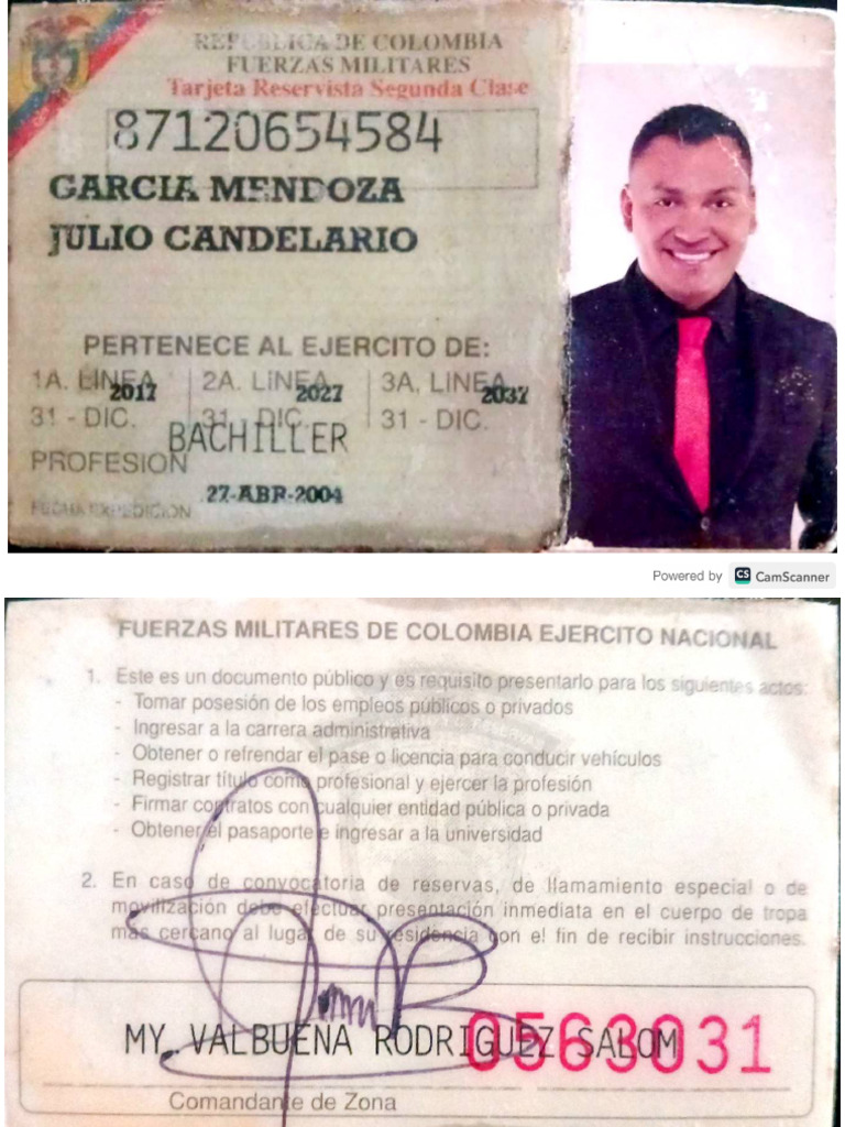 Libreta Militar | PDF