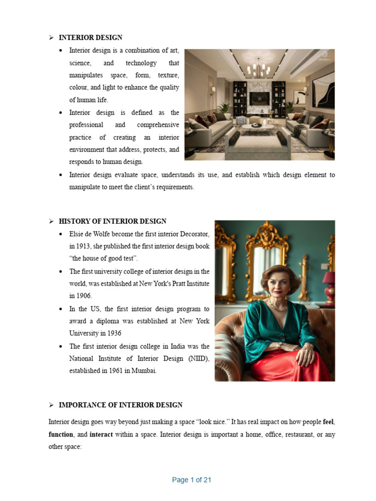 Essential Guide to Interior Design | PDF | Interior Design | Lighting