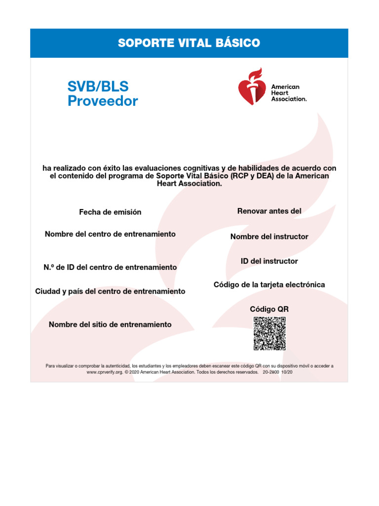 BLS Card | PDF