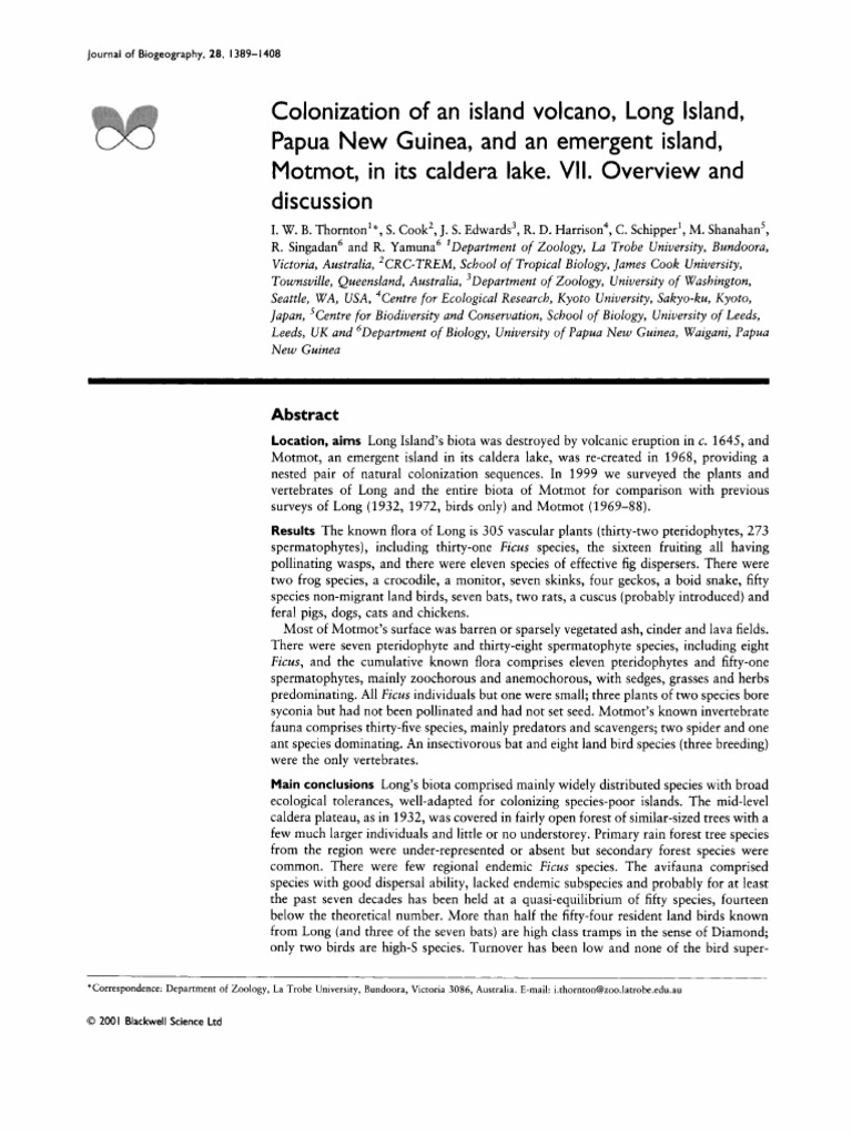 Colonization Island Volcano | PDF