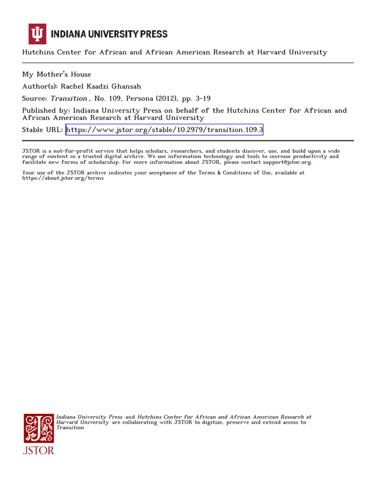 Ghansah MothersHouse 2012 | PDF | Cemetery