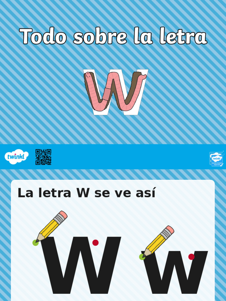 CL L 1661788239 Powerpoint Todo Sobre La Letra W Ver 1 | PDF