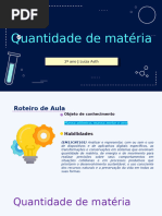 Massa Molar e Conversão de Mol | PDF | Mol (unidade) | Quantidade