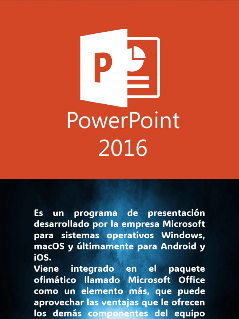 Características y funciones de PowerPoint | PDF | Microsoft PowerPoint | Informática