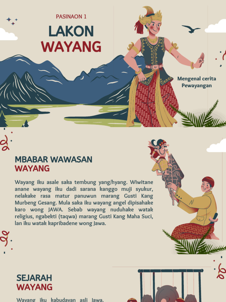 Lakon Wayang | PDF