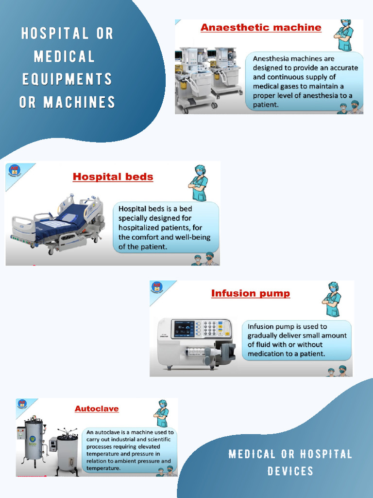 Medical and Hospital Equipment Guide | PDF