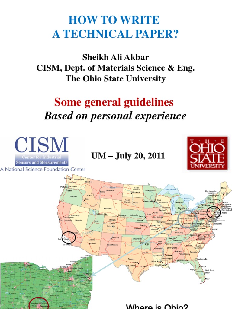 How To Write Good Technical Paper | PDF | Experiment | Grammatical Tense