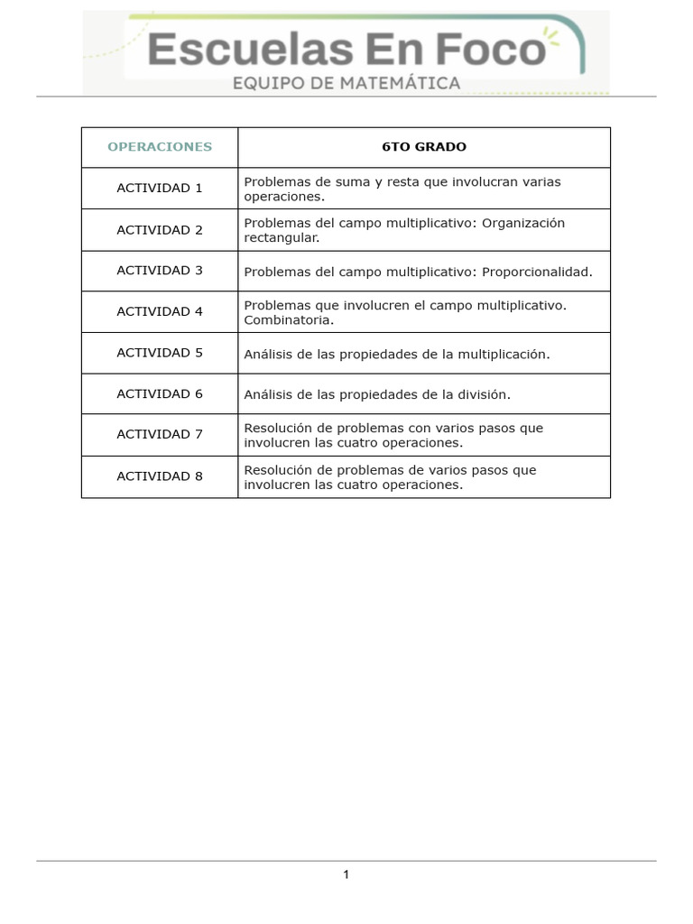 Problemas Matemáticos 6to Grado | PDF