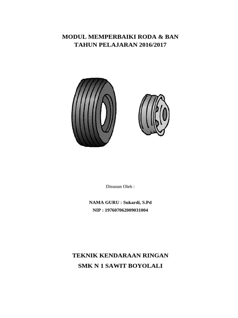 Modul Roda Ban-Dikonversi | PDF