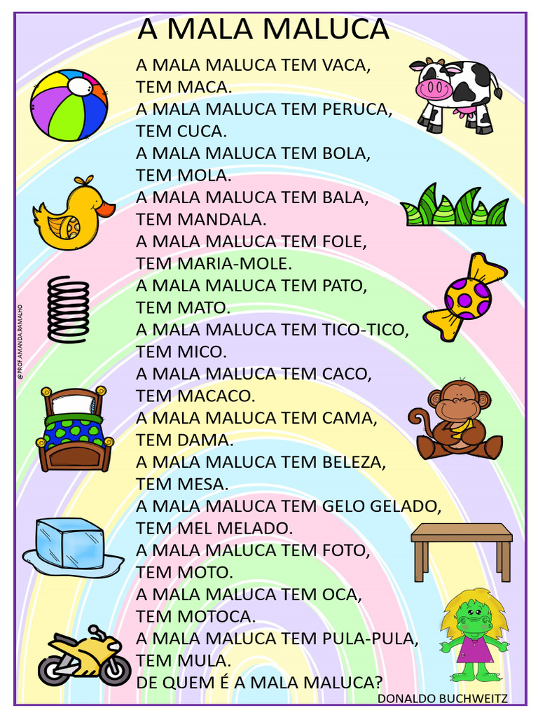 Atividades da Mala Maluca | PDF