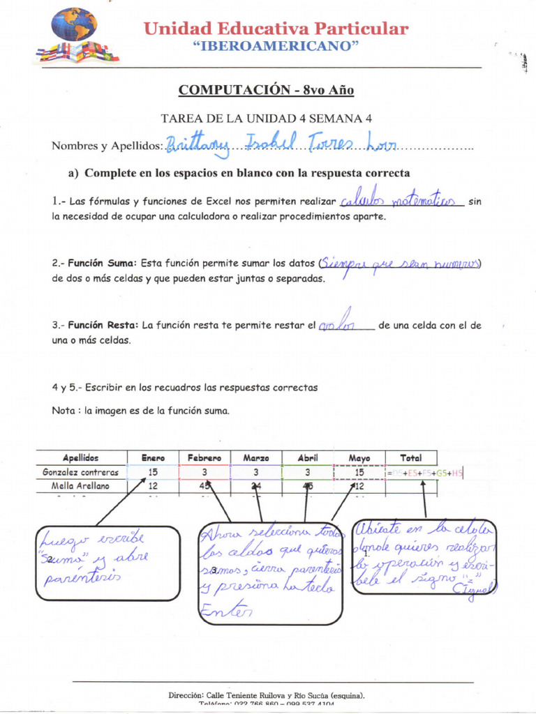Computación Semana 4 Unidad 4 | PDF