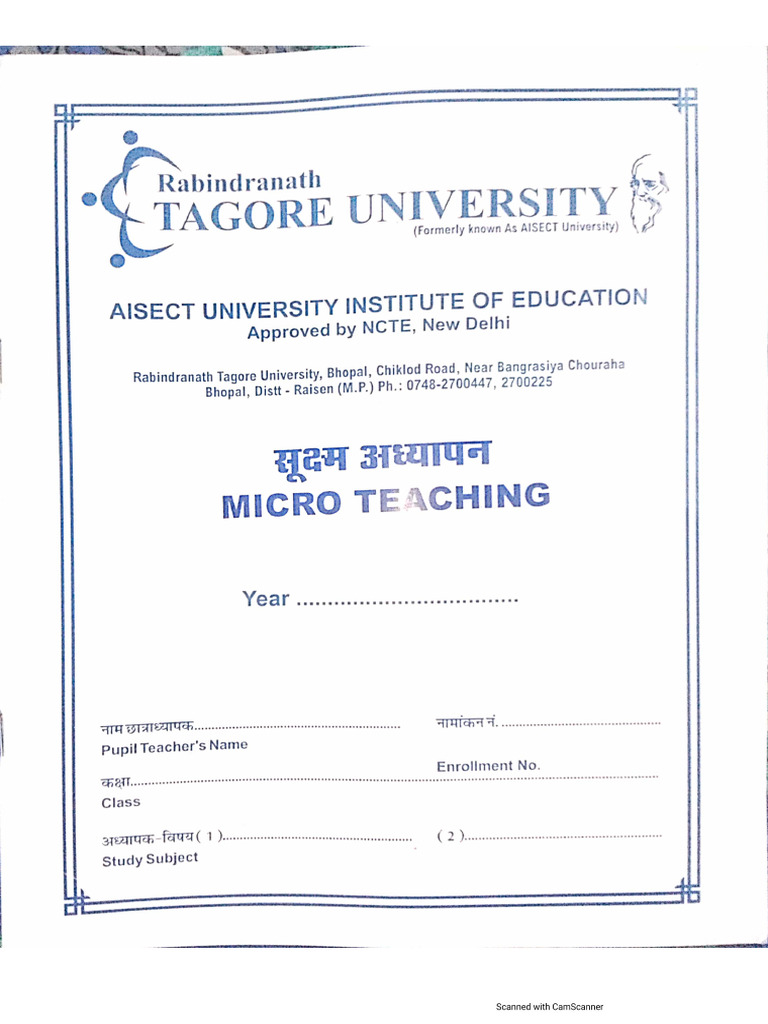 Micro Teaching 1-28 | PDF