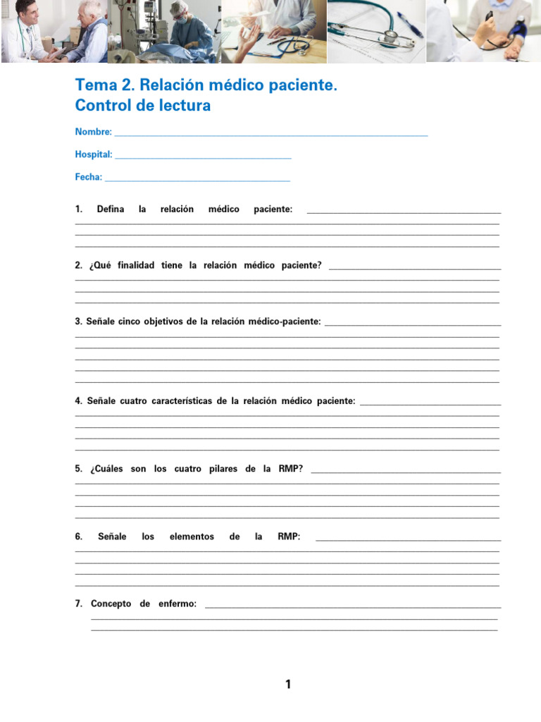 Relación Médico-Paciente: Claves y Conceptos | PDF