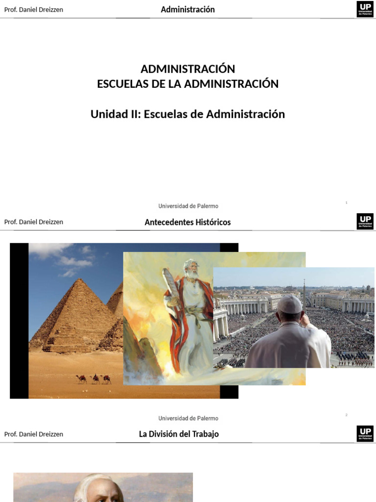 Escuelas de Administración y sus Enfoques | PDF | Gestión de recursos ...