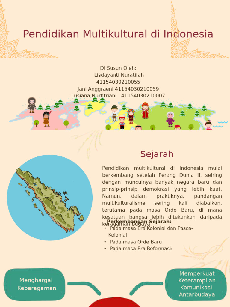 PPT MULTIKULTURAL DI INDONESIA | PDF